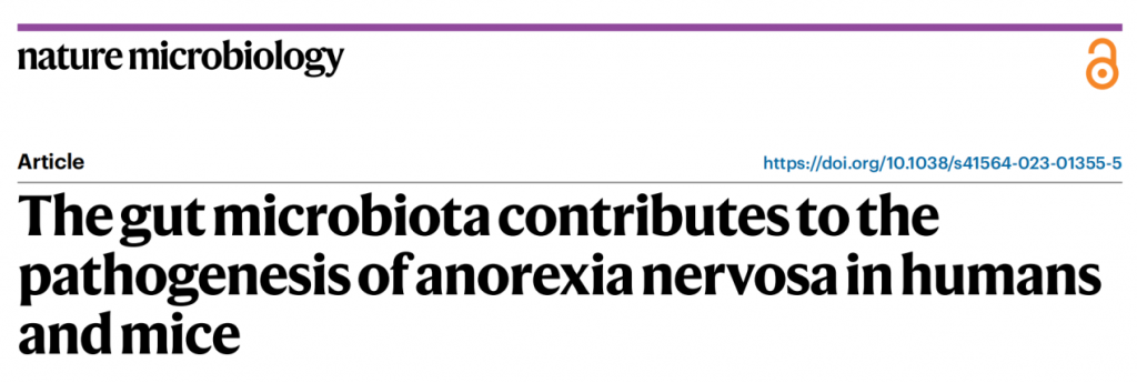 Nature Microbiology | 肠道菌群揭开神经性厌食症的神秘面纱_肿瘤细胞_氨基酸代谢_非靶向代谢_脂质_多组学代谢流检测分析_脂肪酸定量_肠道微生物菌群检测-麦特绘谱